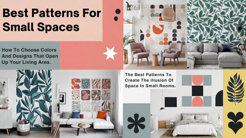 Top Patterns for Small Spaces | Best Wall Decor Ideas - Peel and Stick ...