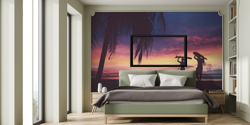 Morocco on World Map Wall Mural - Peel and Stick Wall Murals