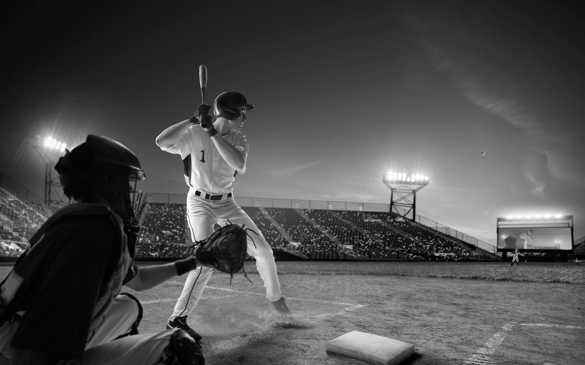 Batter On-Deck Wall Mural - Peel and Stick Wall Murals