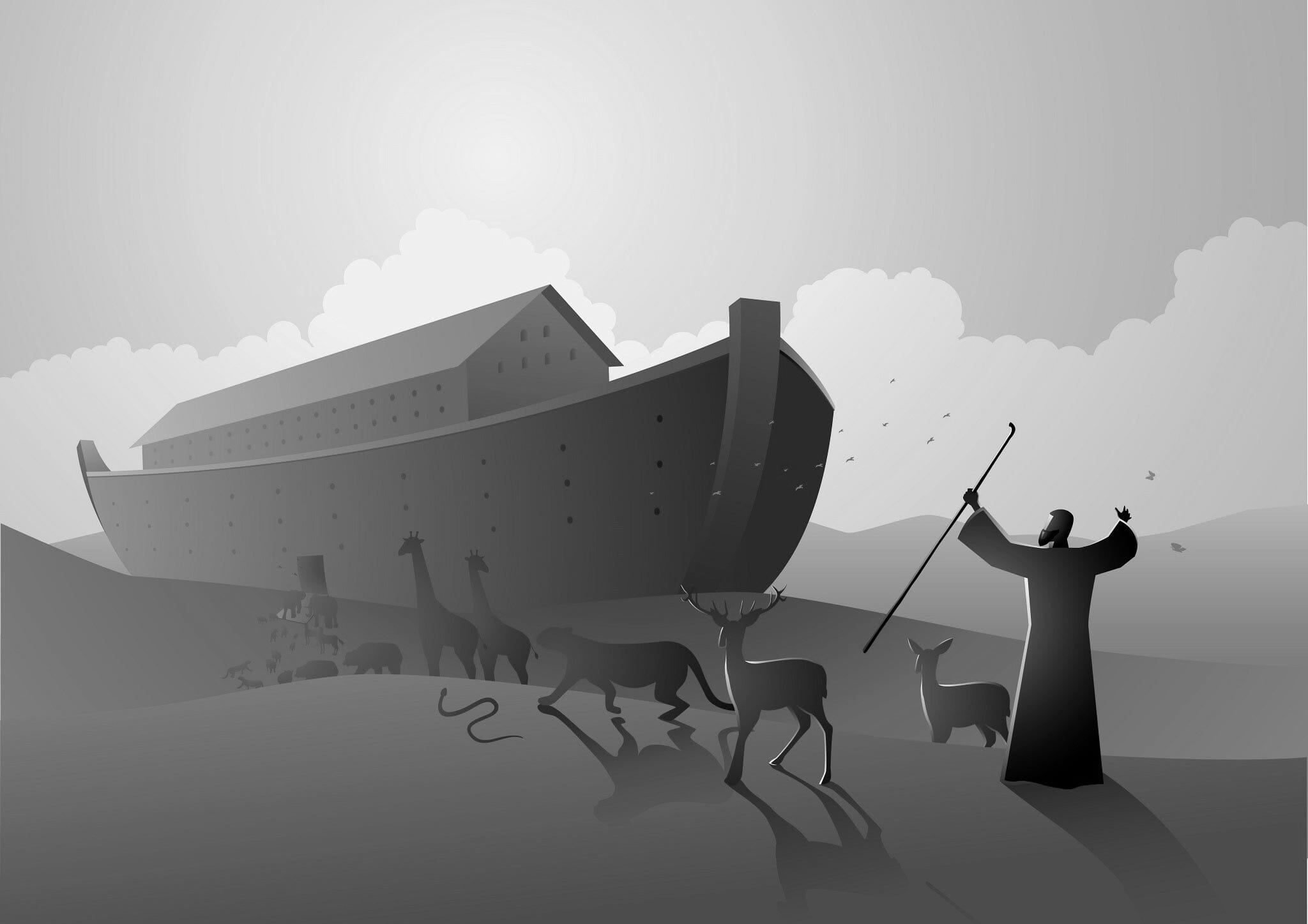 Noah’s Ark Wall Mural - PASWM