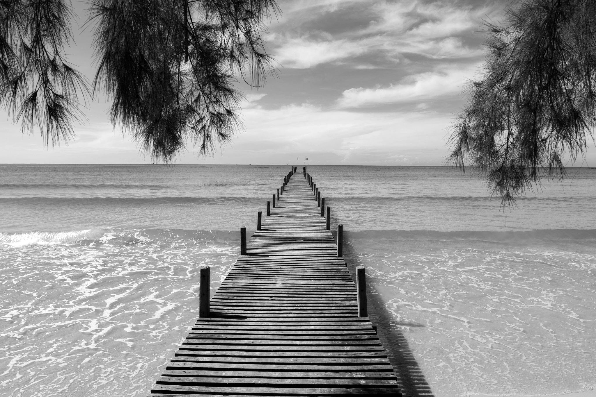 Ocean Pathway Wall Mural - PASWM