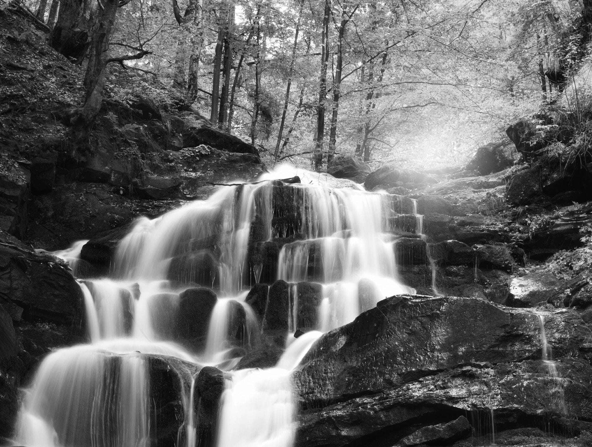 Waterfall Cascade Wall Mural - PASWM
