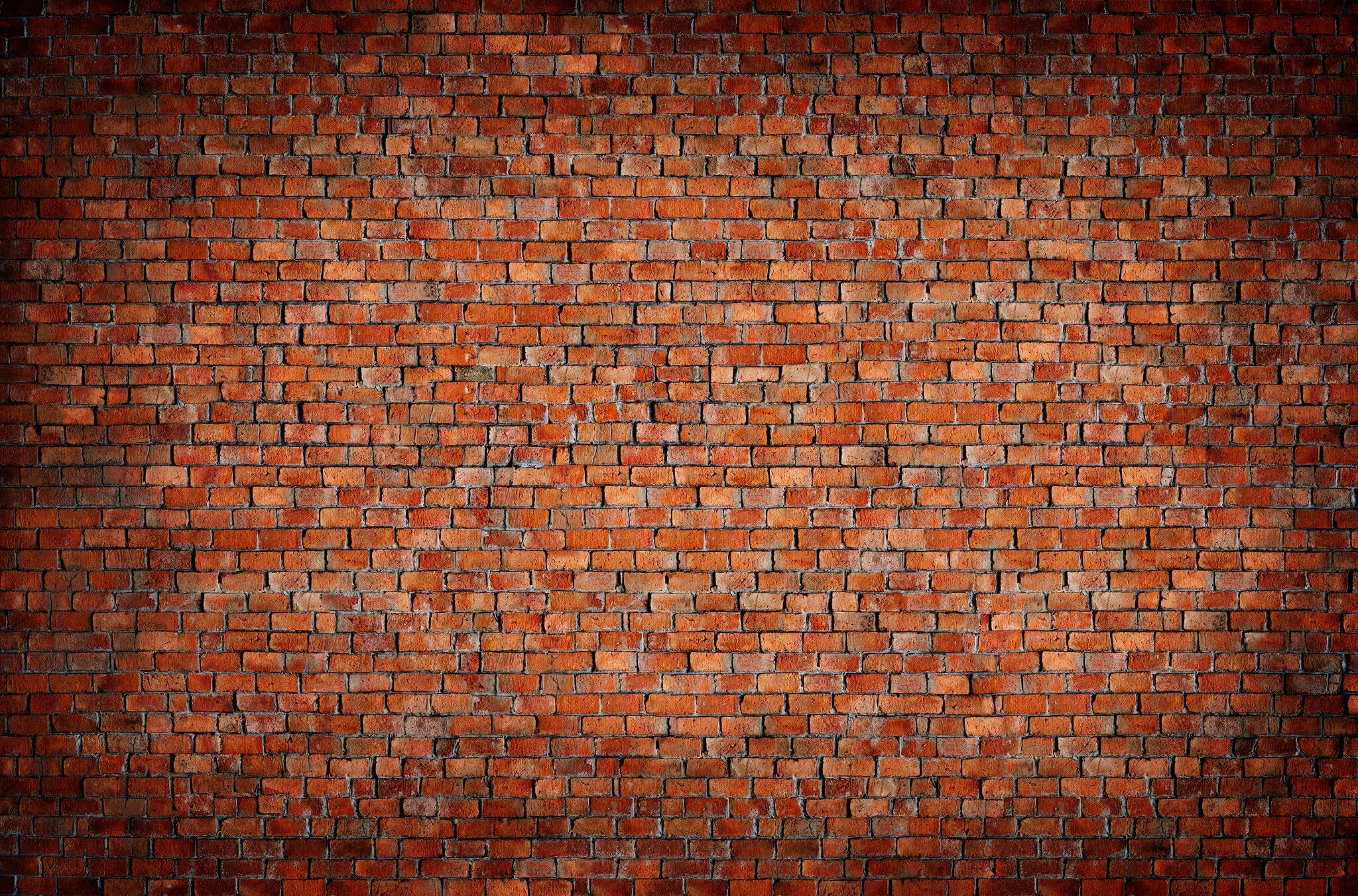 Dark Red Bricks Wall Mural - Peel and Stick Wall Murals