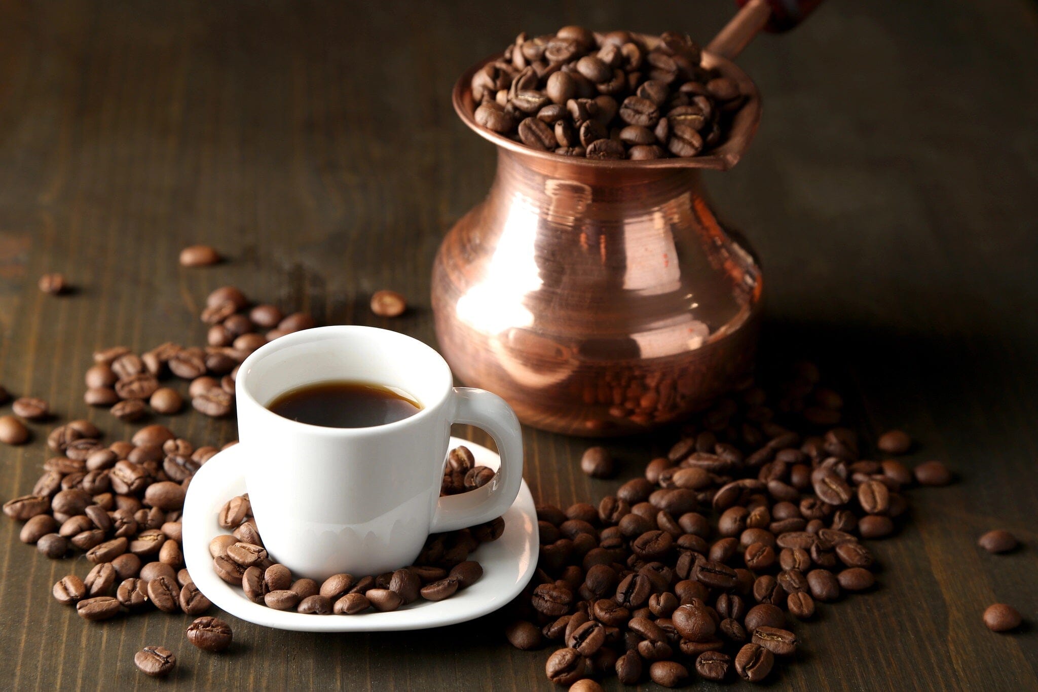 Coffee Cup and Pot Wall Mural - PASWM