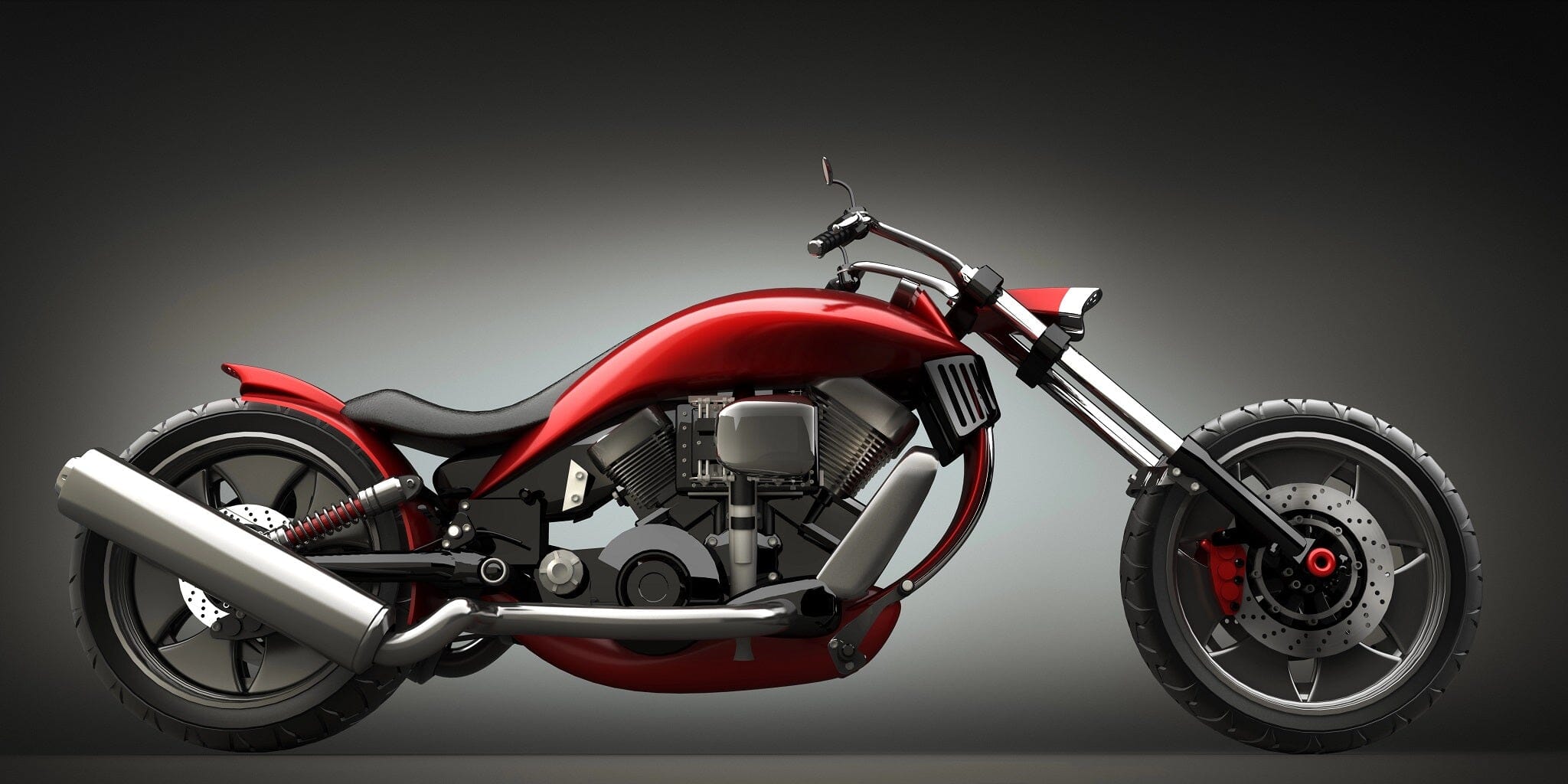 Concept Motorcycle Wall Mural - PASWM