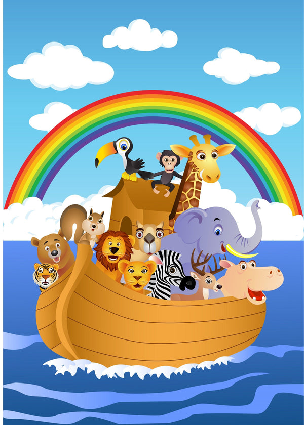 Animal Cartoons Wall Mural - PASWM