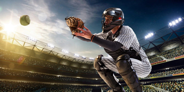 Baseball Catch Wall Mural - PASWM