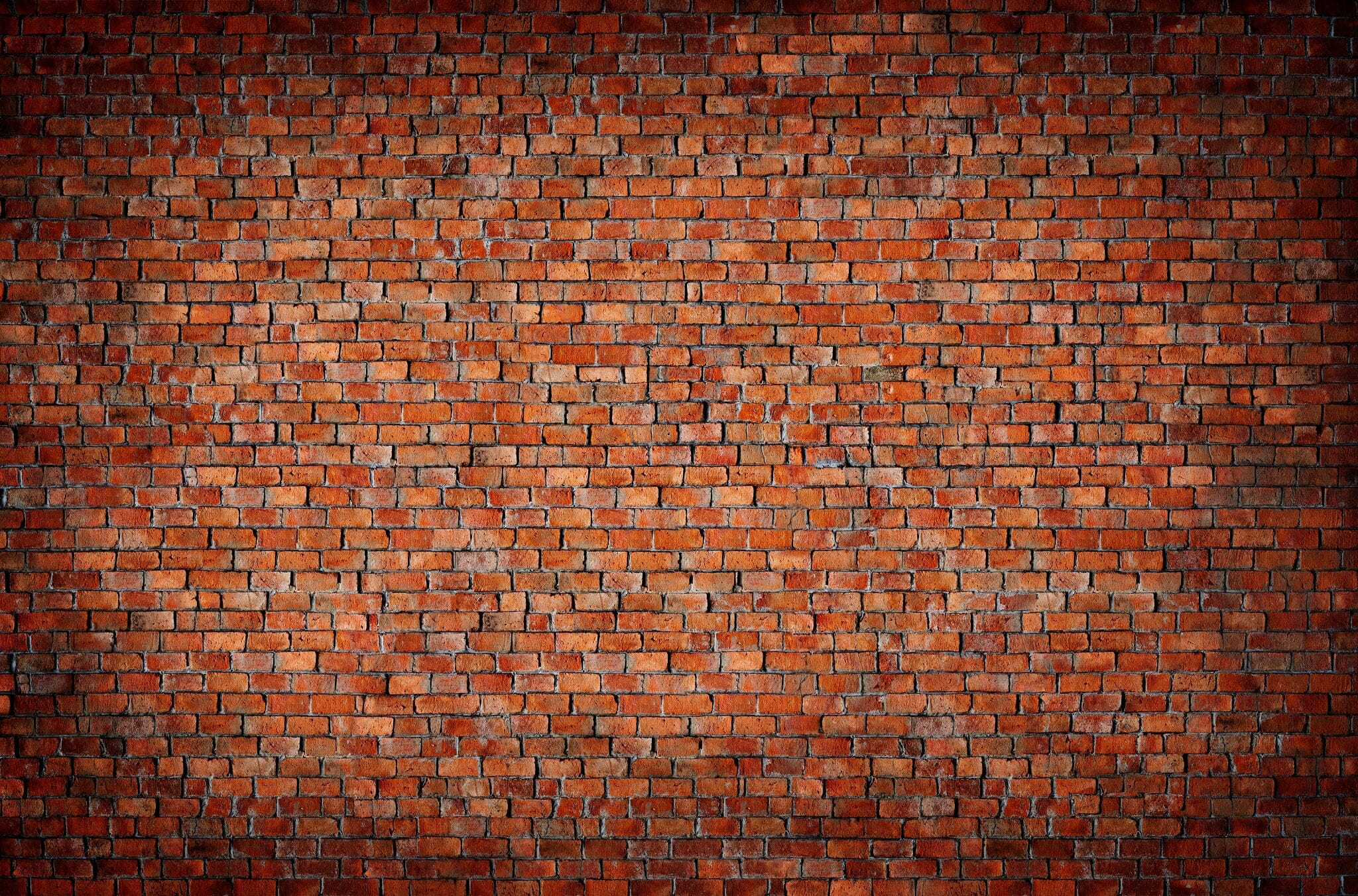 Dark Red Bricks Wall Mural - PASWM