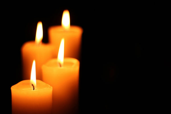 Four Candles Wall Mural - PASWM