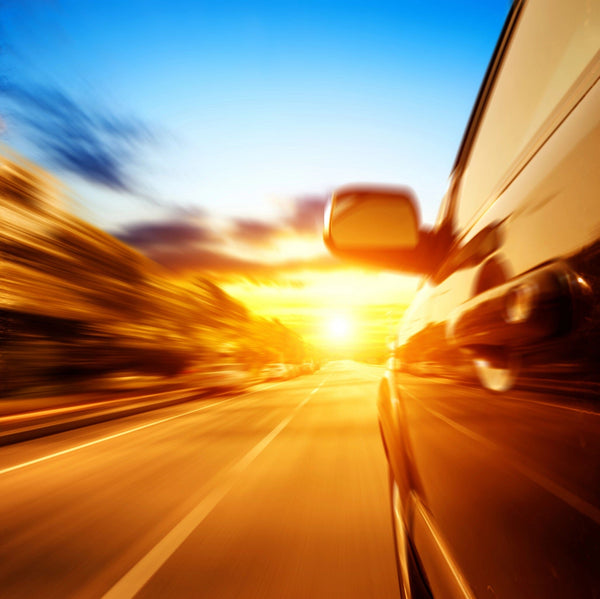 High-Speed Car Wall Mural - PASWM