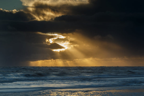 Midnight Sun at Iceland Wall Mural - PASWM