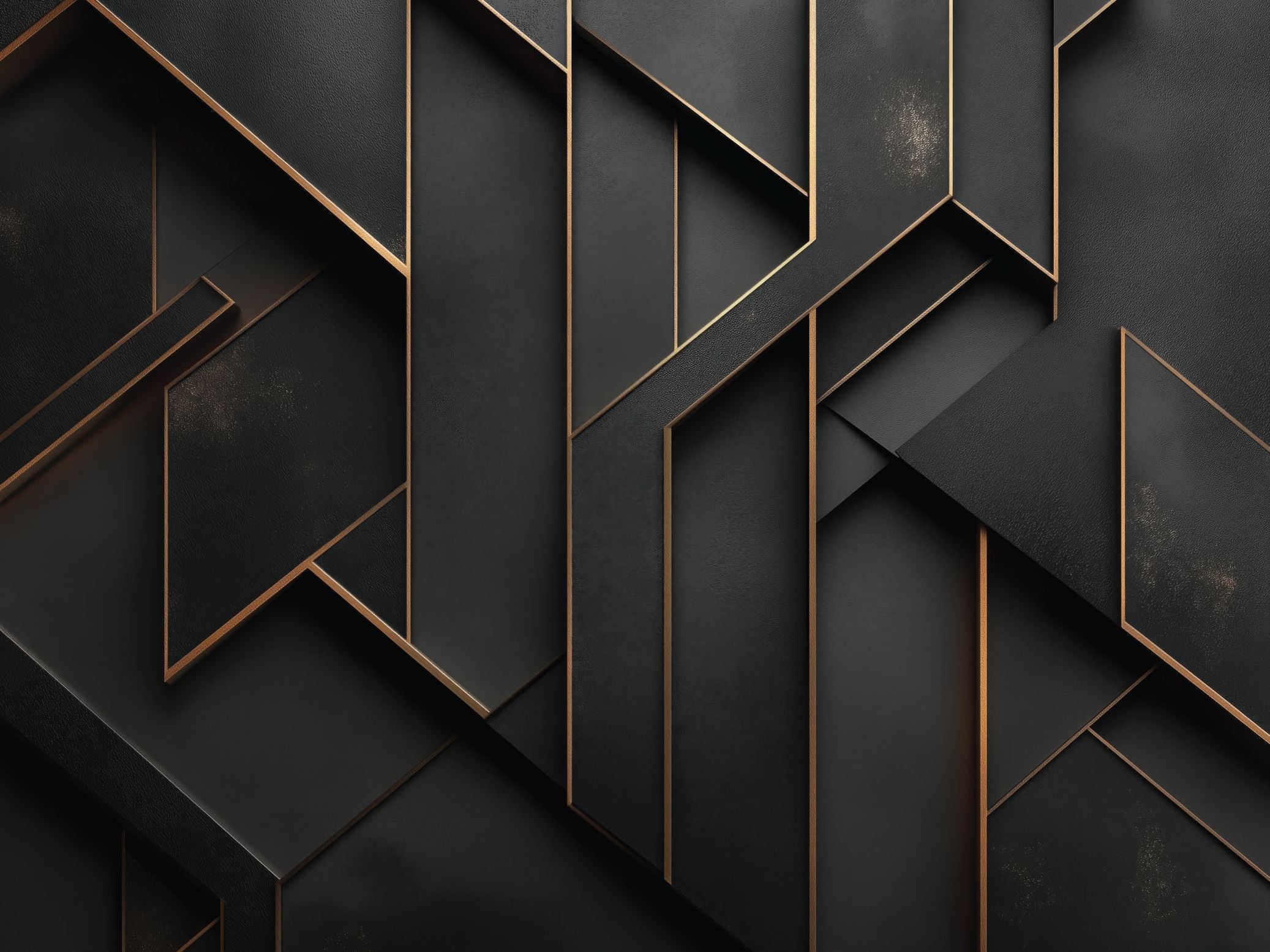 Obsidian Grid Wall Mural - Peel and Stick Wall Murals