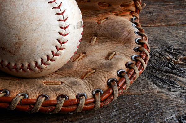Used Baseball Equipment Wall Mural - PASWM