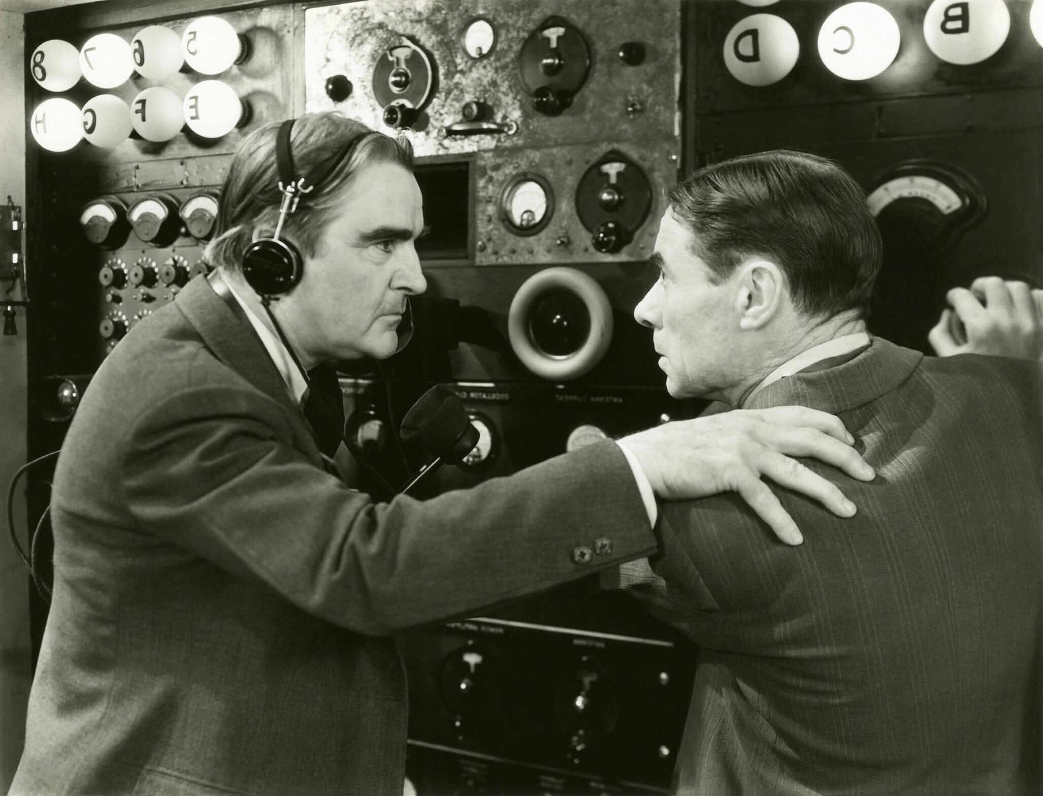 Panic in Control Room Wall Mural – Peel and Stick Wall Murals