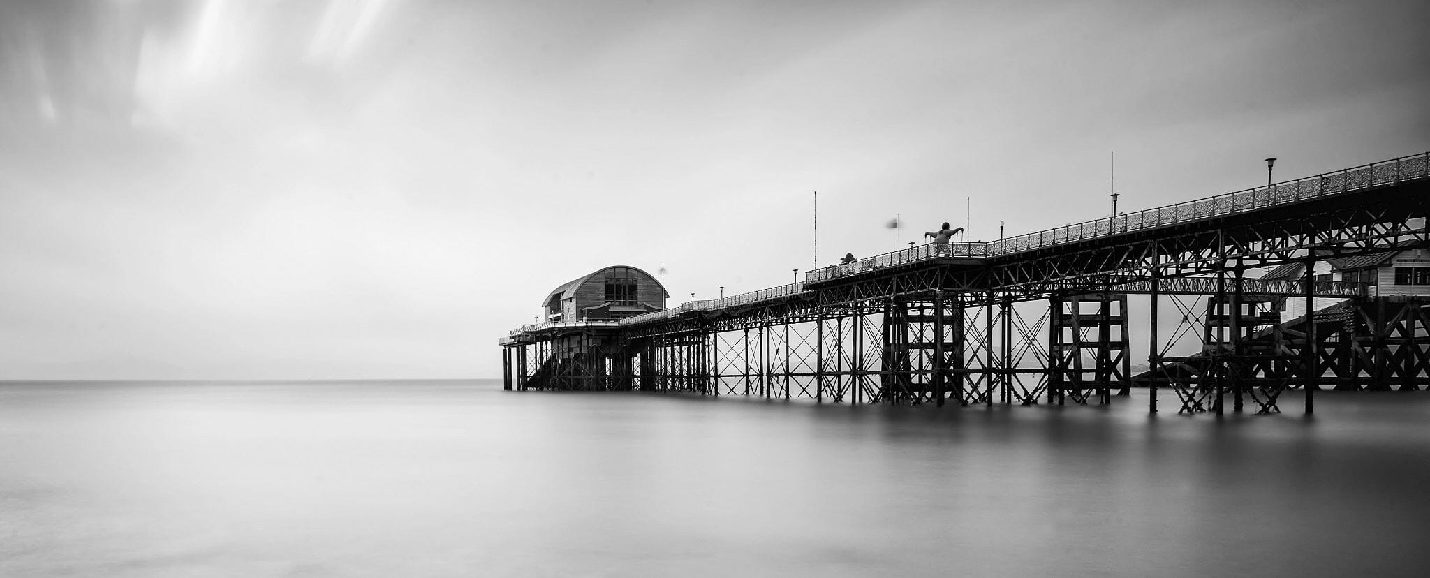 Victorian Pier Wall Mural - Peel and Stick Wall Murals