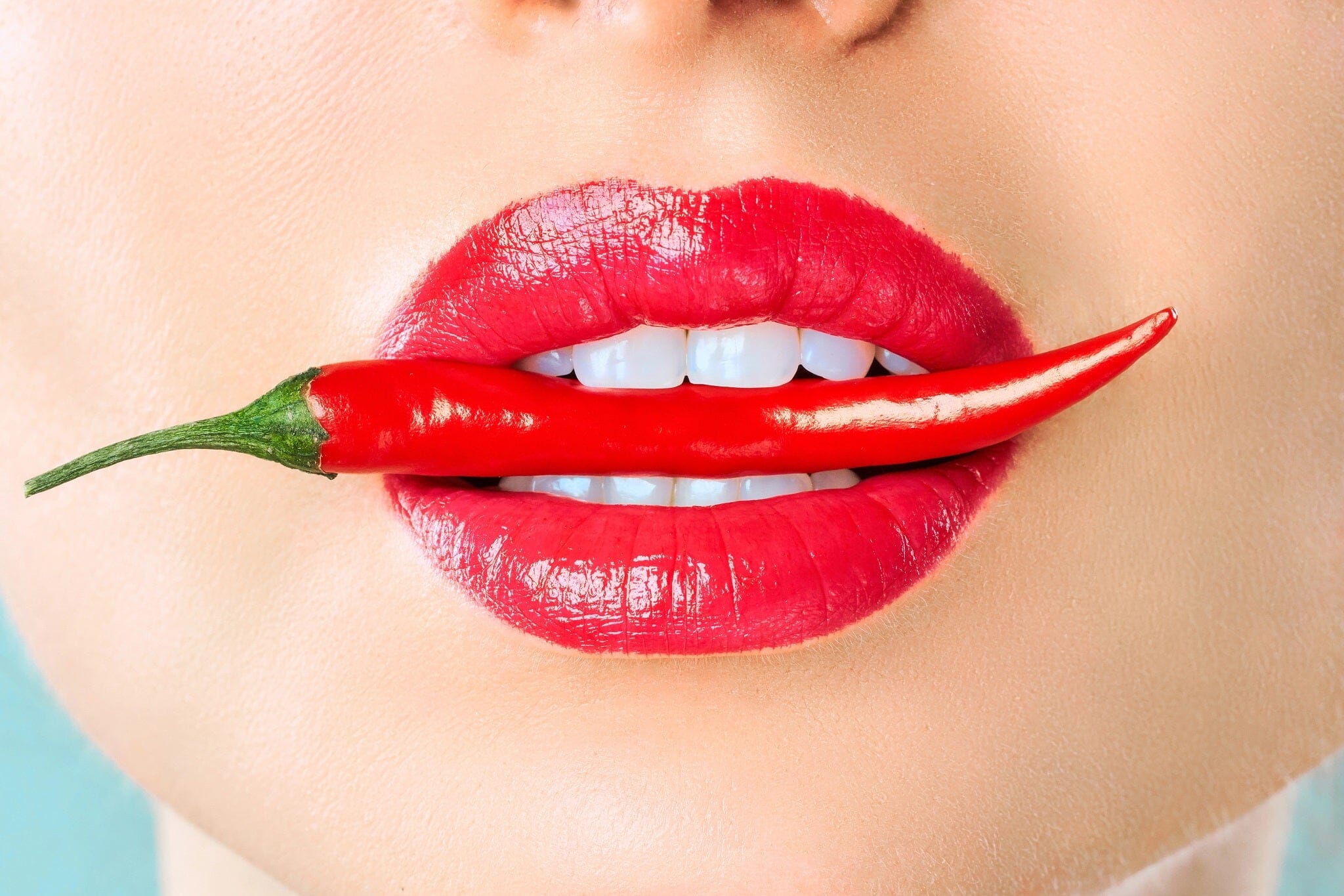 Spicy Lips Wall Mural - PASWM