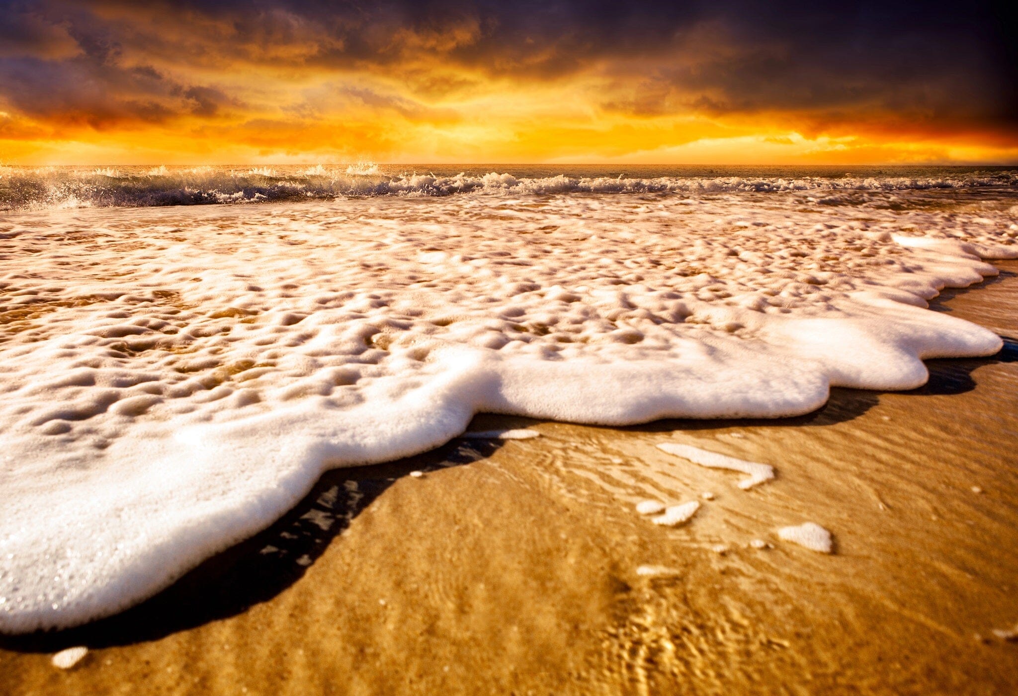 Sunset Shore Wall Mural - PASWM