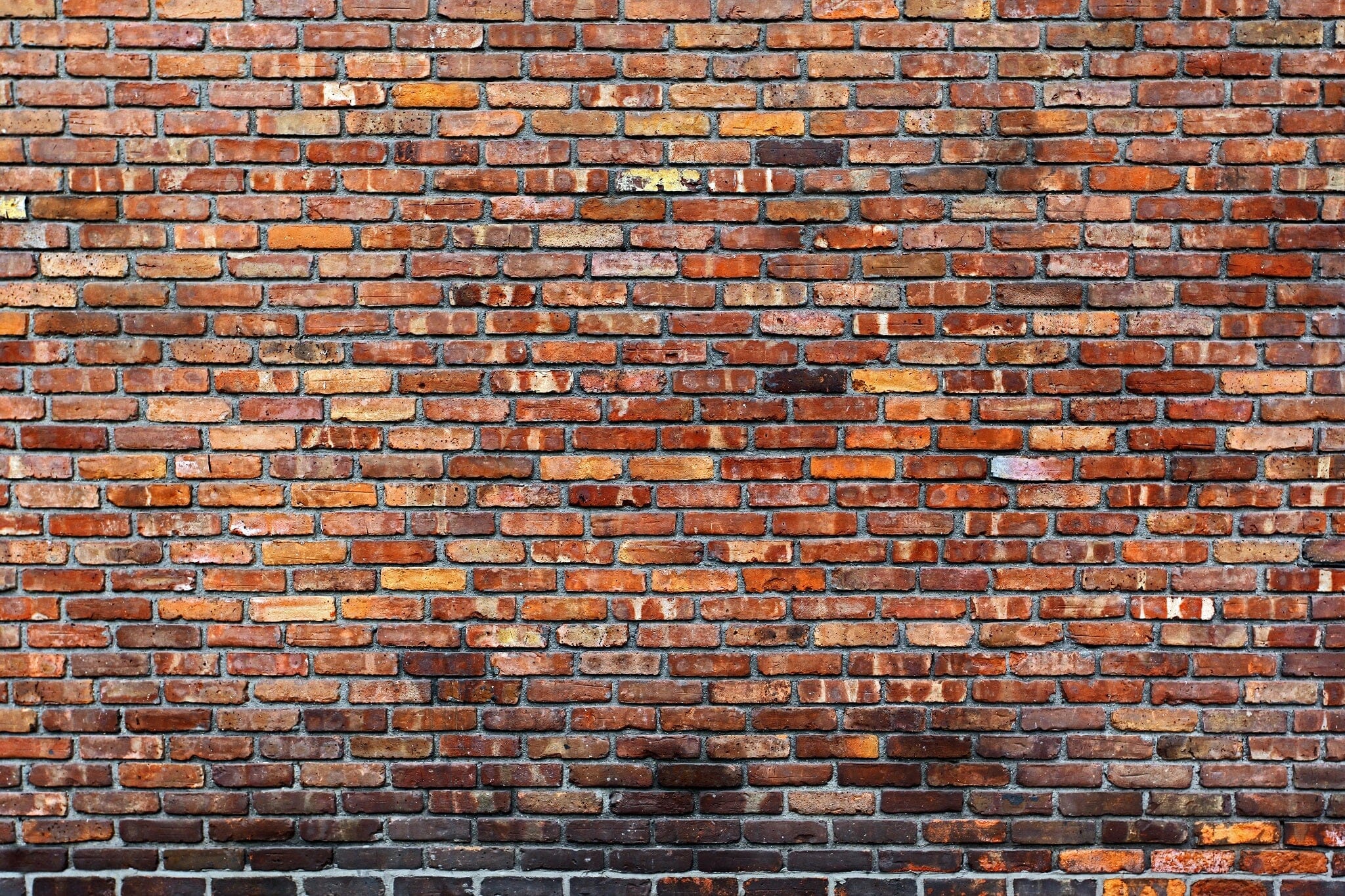 Weathered Brick Wall Wall Mural - PASWM
