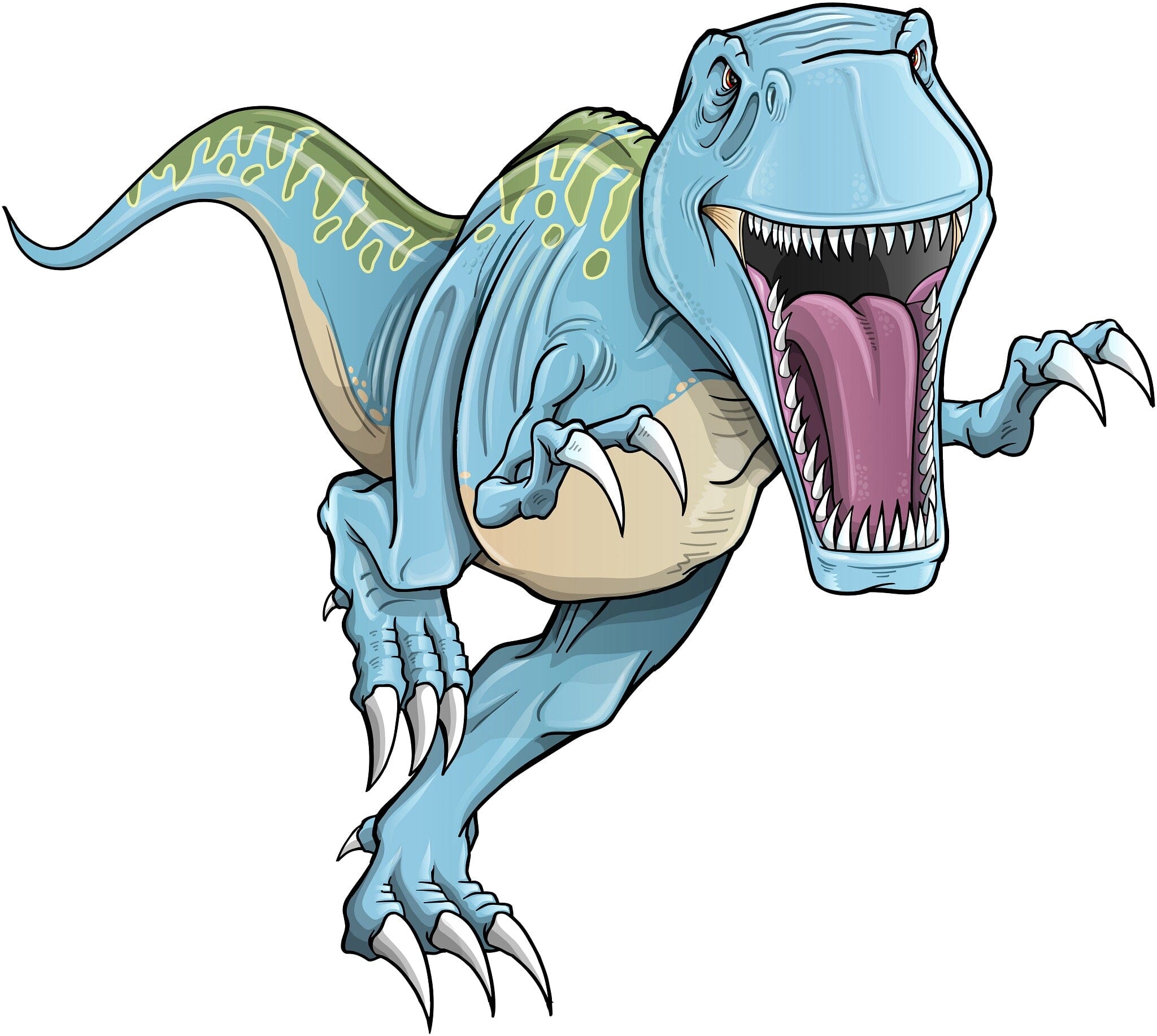 Tyrannosaurus Rex Vector Wall Mural - PASWM