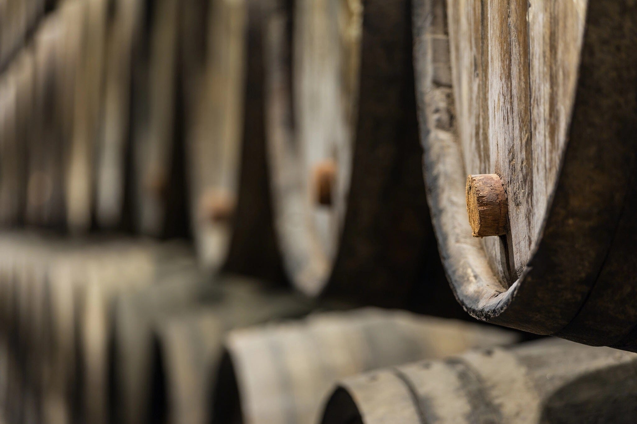 Wooden Cask Wall Mural - PASWM