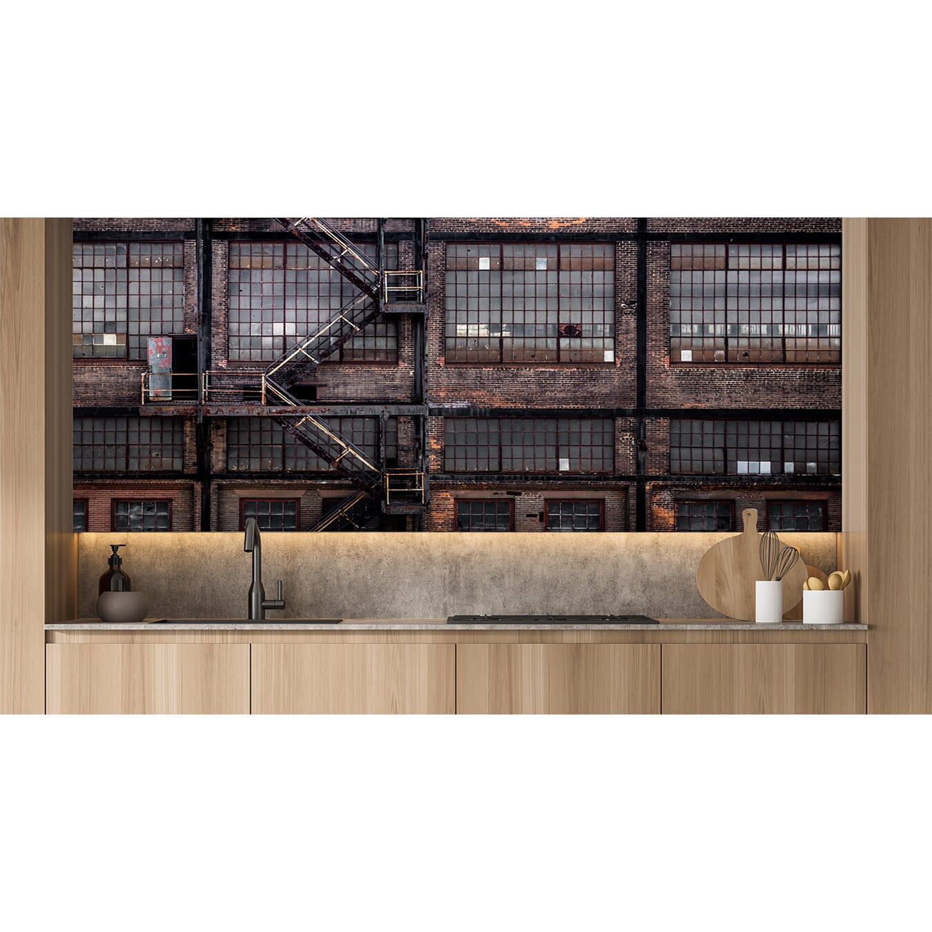 District Wall Mural - Peel and Stick Wall Murals